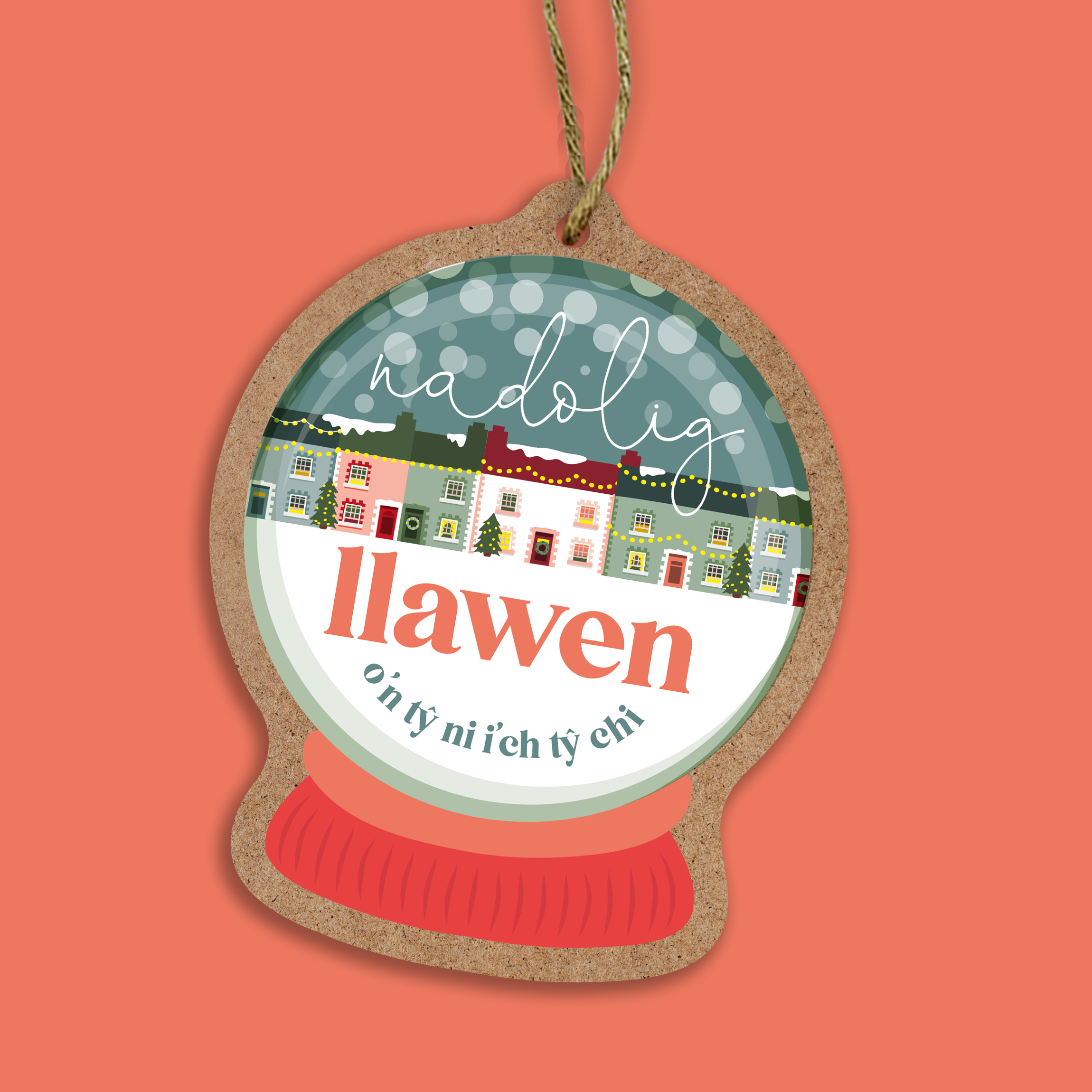 Snowglobe Christmas Decoration – Max Rocks