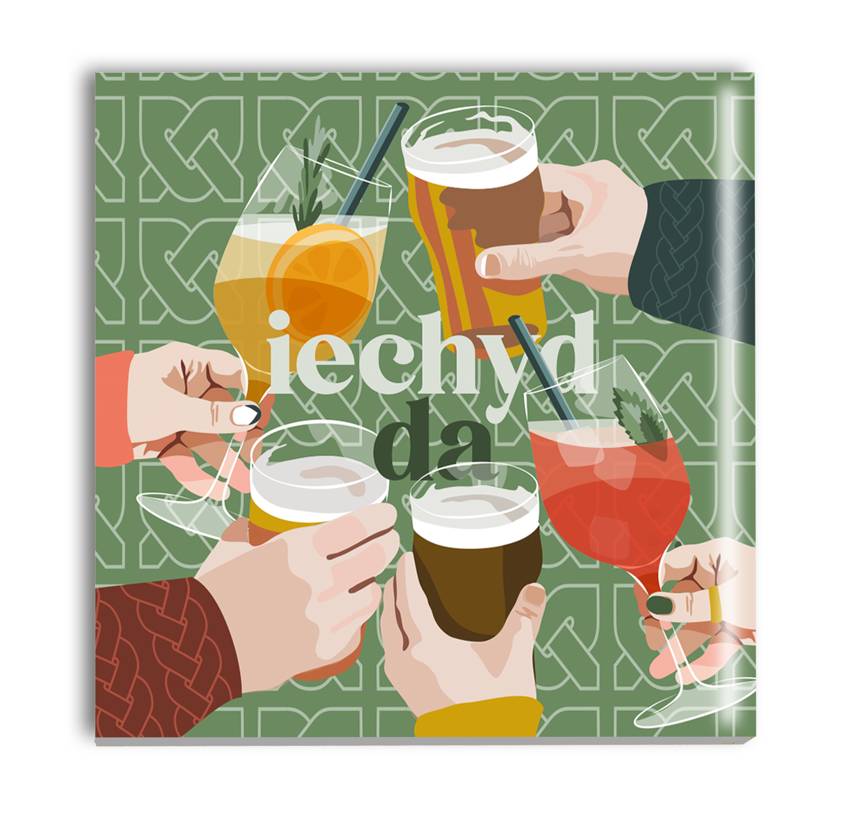 Iechyd Da Coaster – Max Rocks