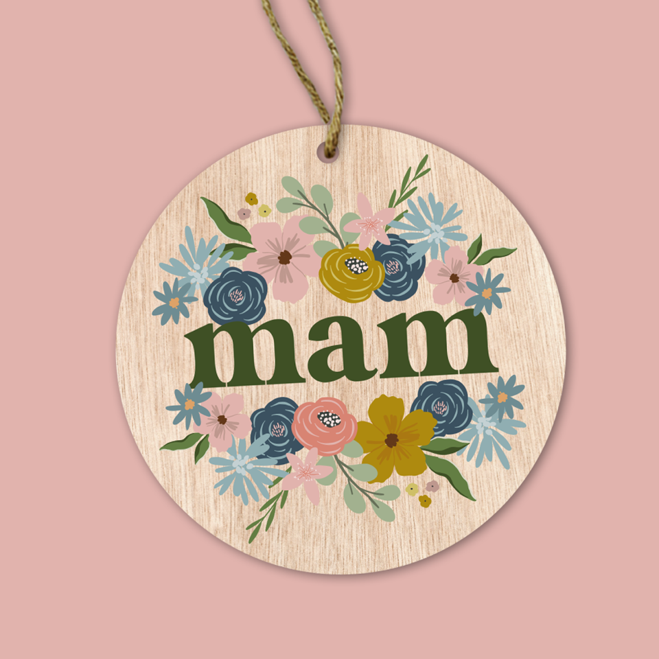 Mam Bouquet Wooden Gift Decoration – Max Rocks
