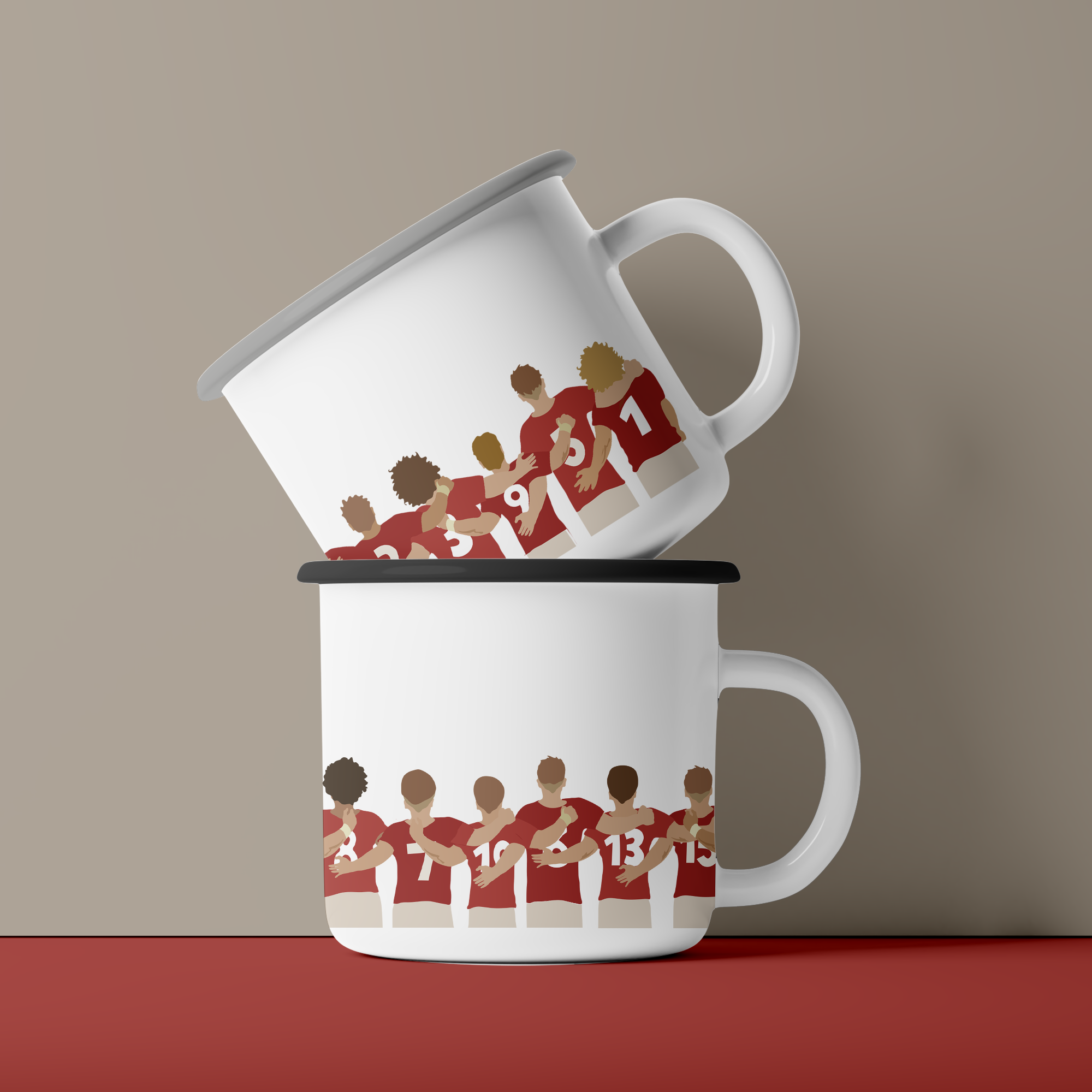 Game of Rugby Mug / Enamel or ceramic – Max Rocks