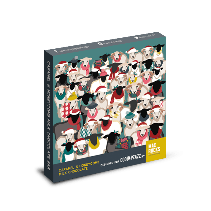 Caramel & Honeycomb Milk Chocolate – Max Rocks