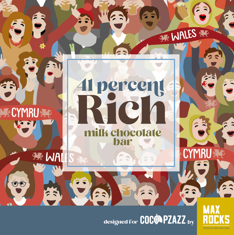 41% Rich Milk Chocolate Bar – Max Rocks